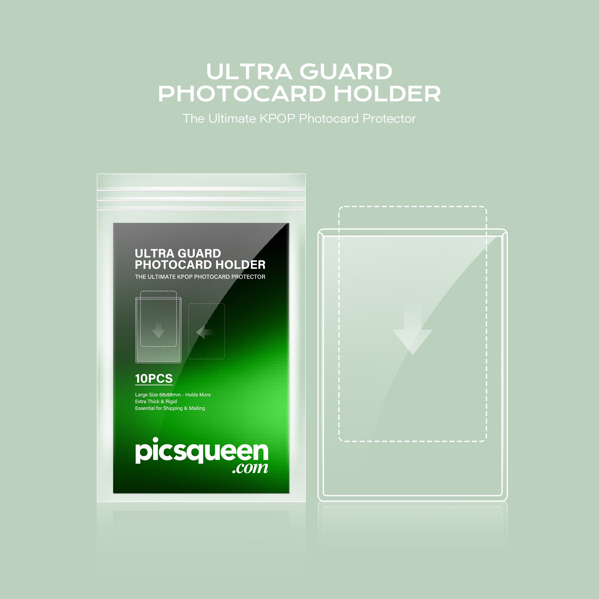 Clear Hard PC Holder – PICSQUEEN